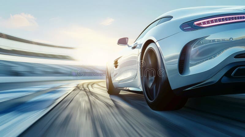 Car Fast Driving on the Road Stock Photo - Image of movement ...