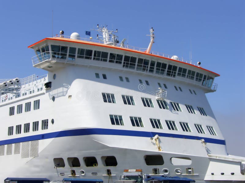Car ferry stock image. Image of giant, enormous, transporter - 10119865