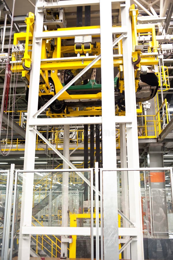 Car Final Assembly Workshop Assembly Line Stock Photo - Image of ...