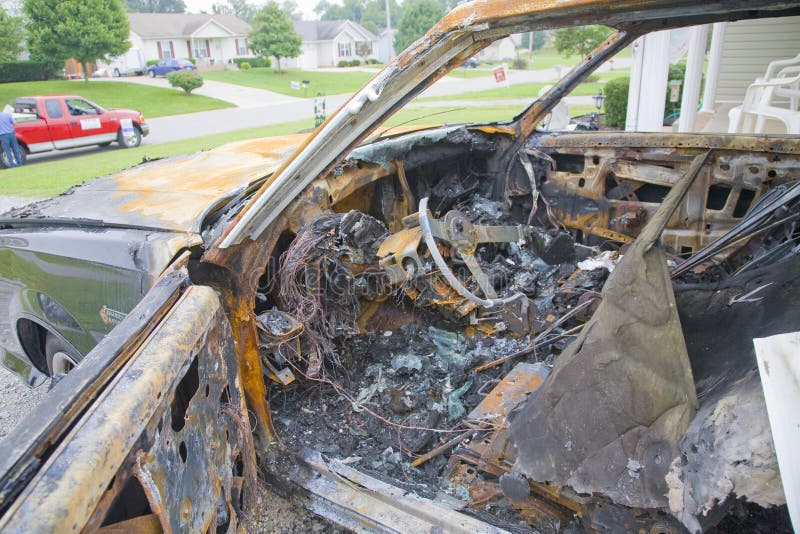 Car Fire Picture. Image: 6355940