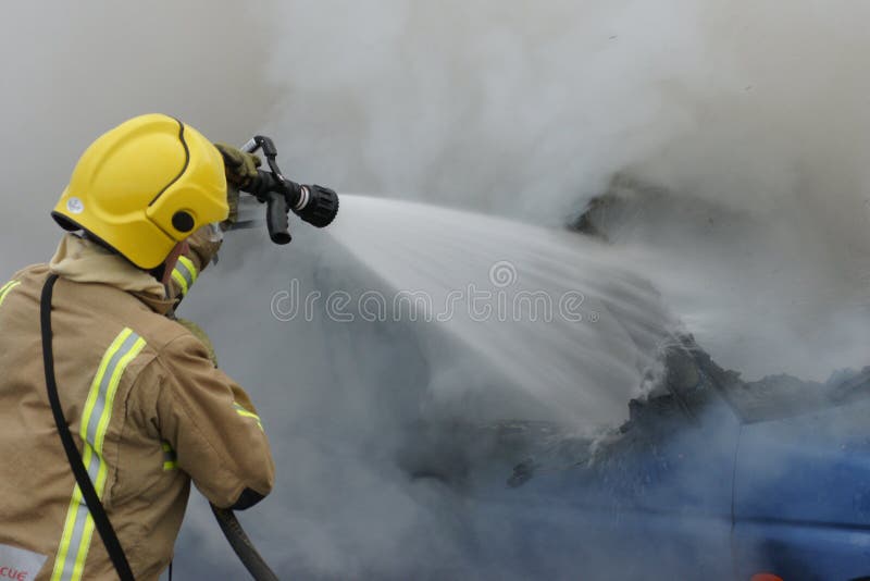 Car fire and explosion editorial photo. Image of arson - 100412711