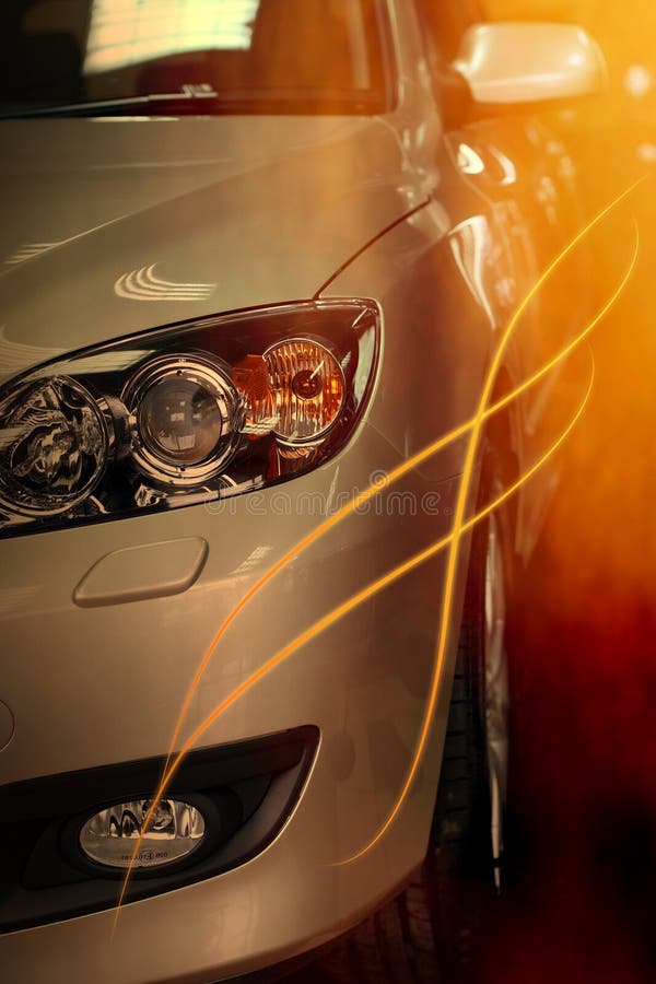 Car flash stock image. Image of auto, power, wheel, shiny - 5997559