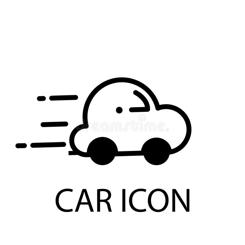 Car Flat Icon Vector Eps10, Car Smile Logo Design Simple Stock Vector ...