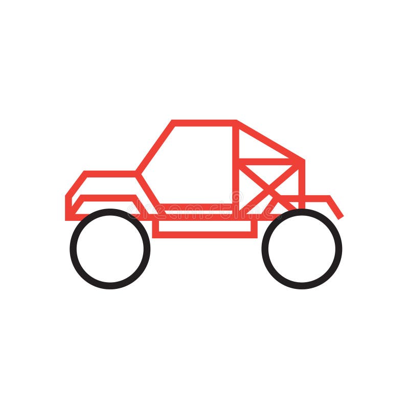 Car Frame. Vector Illustration Decorative Design Stock Vector ...