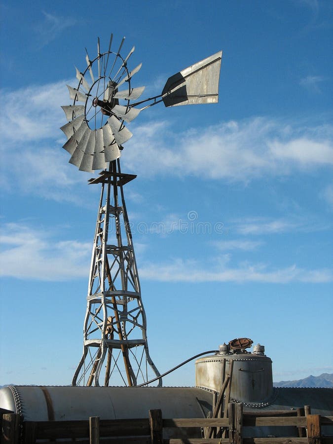 Car Frame Windmill Picture. Image: 1413421