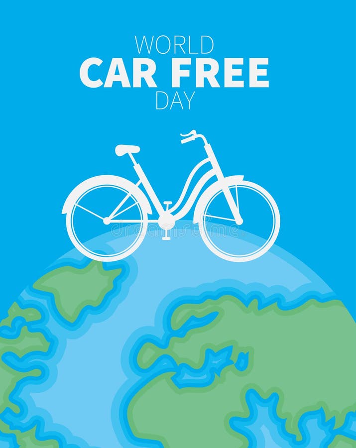 Car Free Day Poster Stock Illustrations – 323 Car Free Day Poster Stock ...