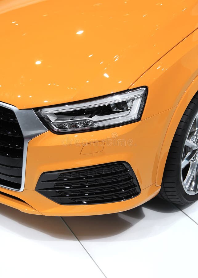 Car front end stock image. Image of pointed, fender, head - 76306495