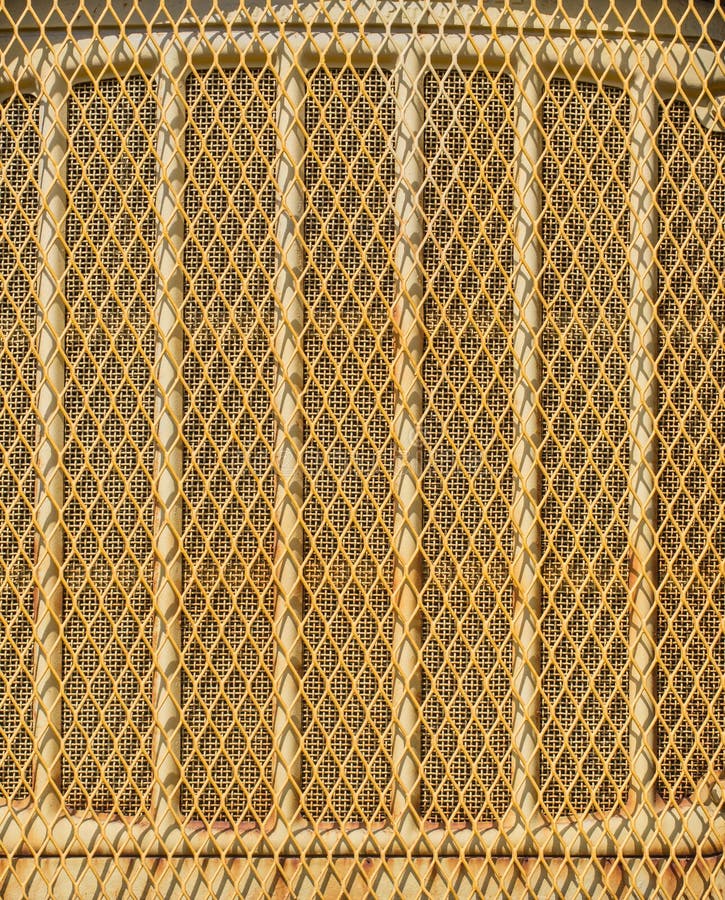 Car Front Panel Air Flow Grid and Engine Cooler Stock Photo - Image of ...