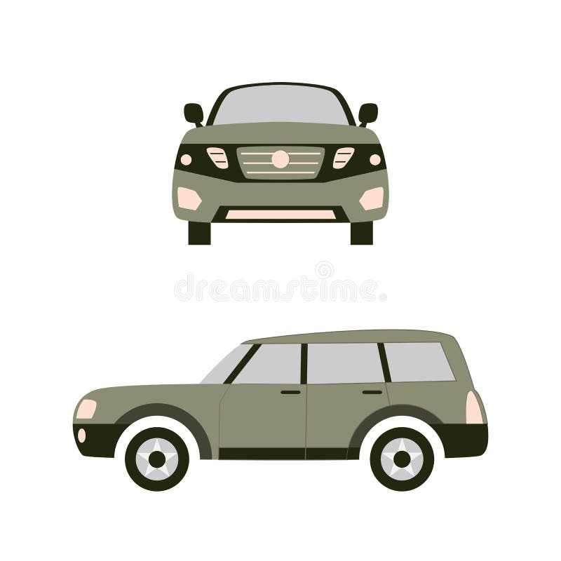 Car Front Flat Design Stock Illustrations – 16,866 Car Front Flat ...