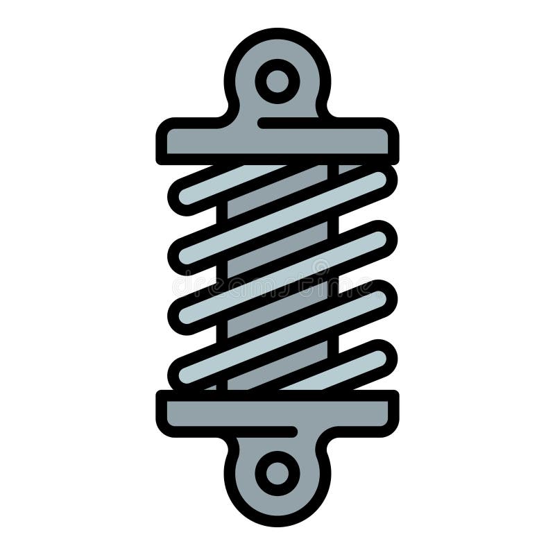 Car Front Suspension Icon Outline Vector. Gear System Stock Vector ...