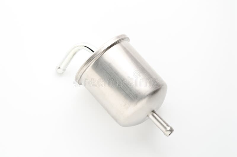 Car fuel filter stock image. Image of accessory, white - 24366913
