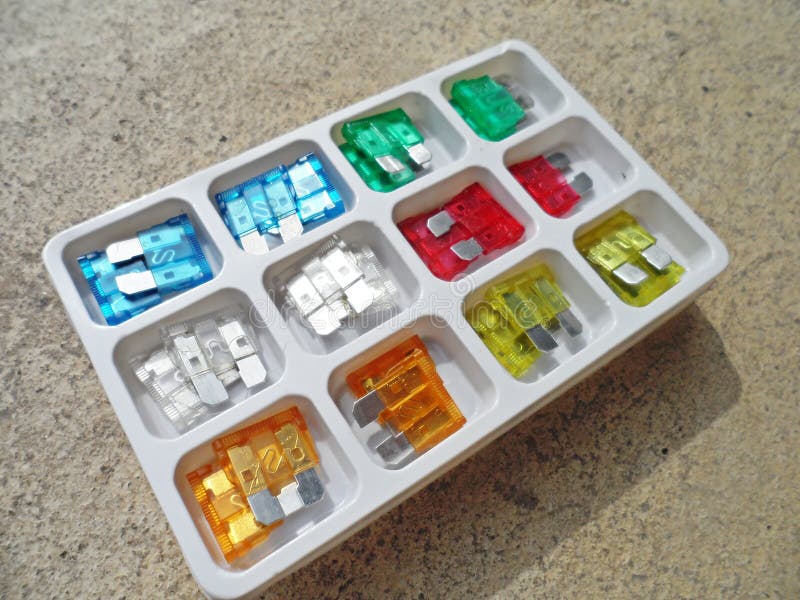 Car fuse box stock photo. Image of automotive, green - 80339014