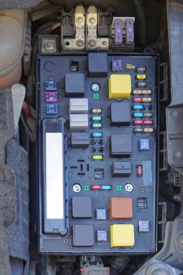 Car fuse box stock image. Image of auto, power, electric - 75111971