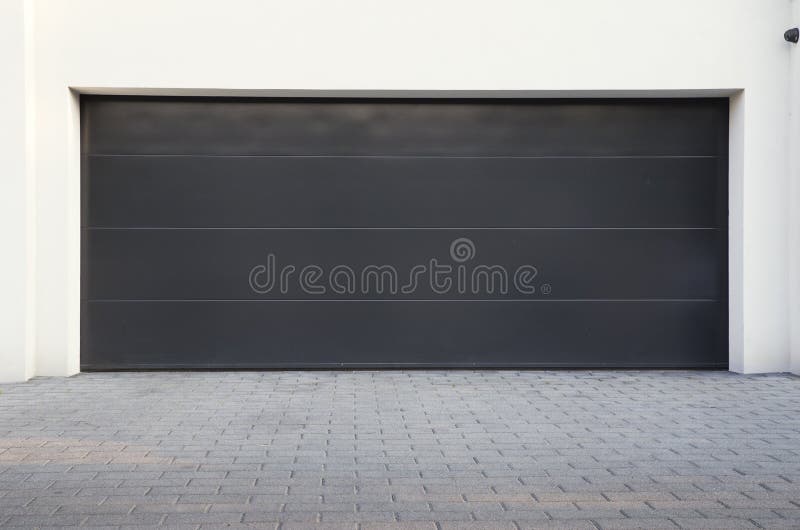 Car garage gate stock image. Image of security, door - 121351737