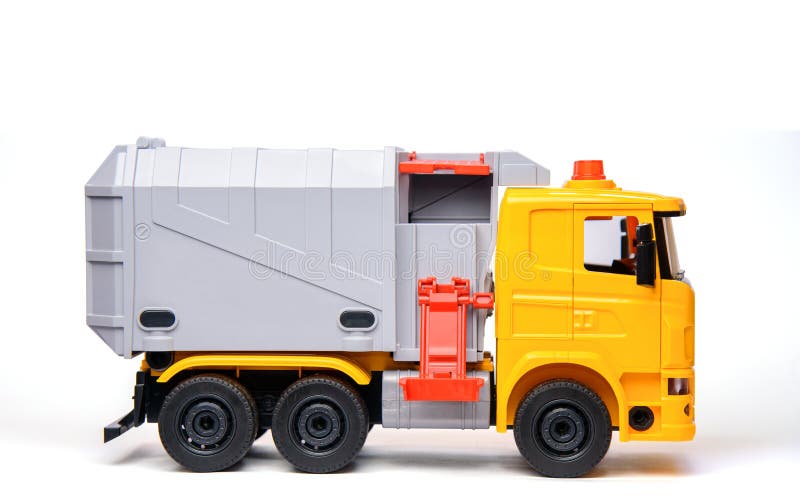 Car Garbage Collection Truck Toy Stock Photo - Image of transportation ...