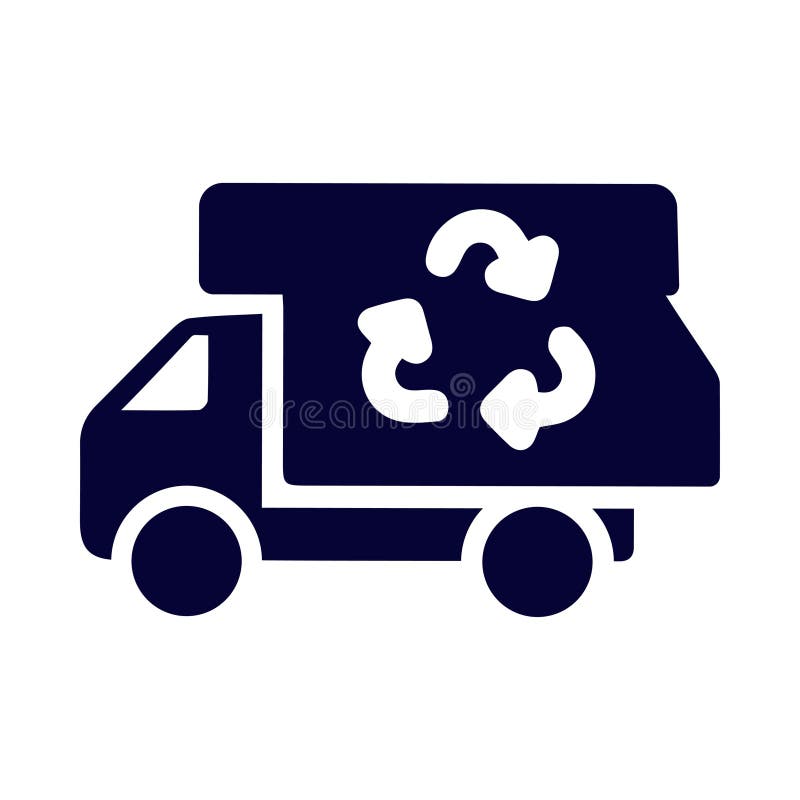 Car, Garbage, Recycle, Garbage Car Icon Stock Vector - Illustration of ...