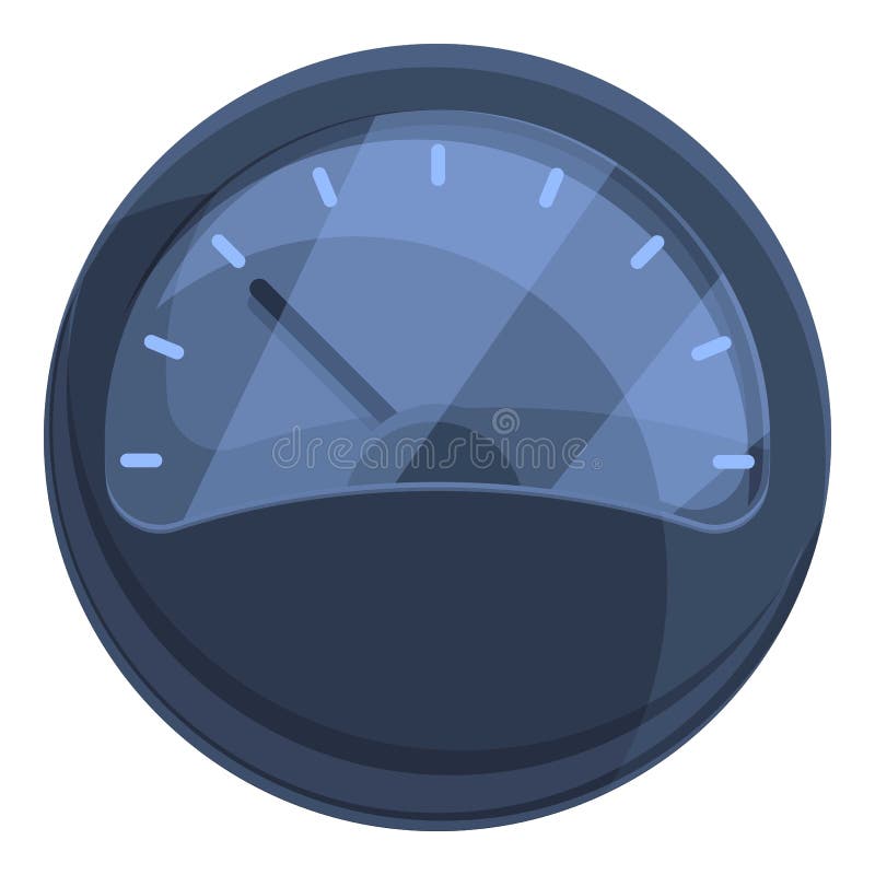 Car Gauge Icon, Outline Style Stock Vector - Illustration of engine ...
