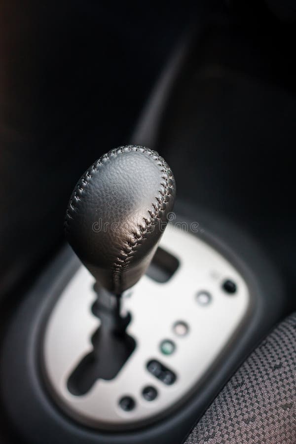 Car Gear Box with Automatic Transmission. Stock Image - Image of ...