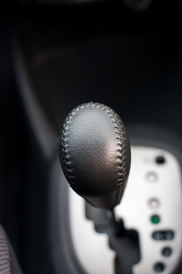 Car Gear Box with Automatic Transmission. Stock Image - Image of ...