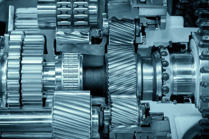Car Gear Mechanics Interior Cog Wheels Stock Photo - Image of abstract ...