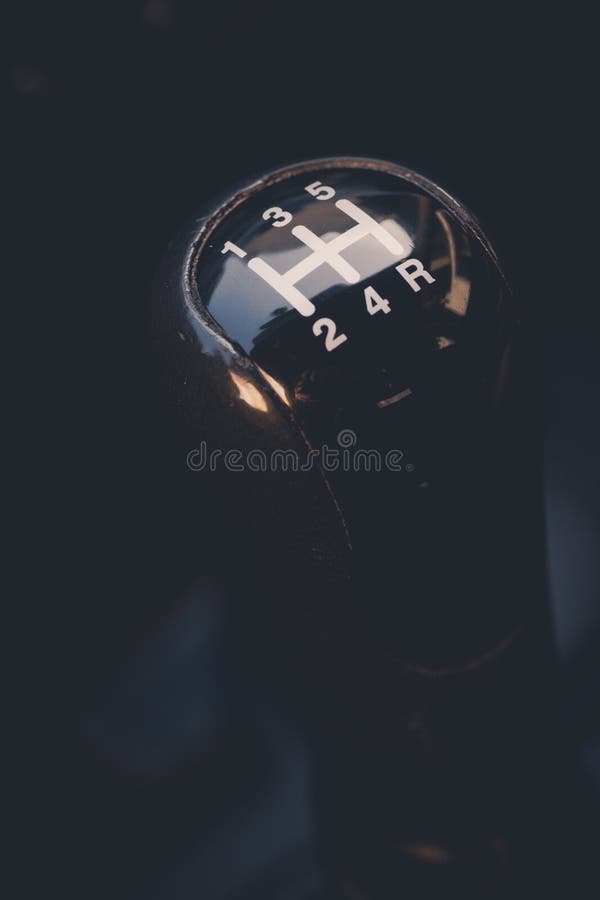 Car gear shifter stock photo. Image of leather, drive - 79353714