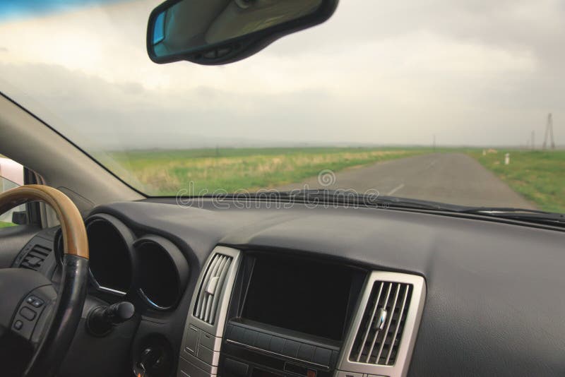 Car going on road stock image. Image of race, outdoor - 216069055