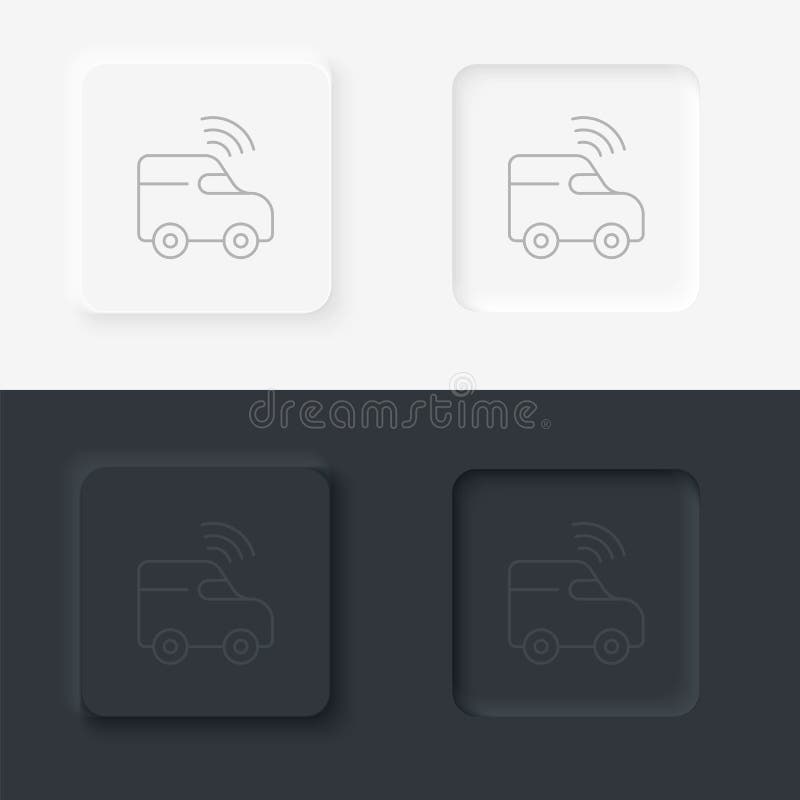 Car, Gps, Drive, Smart Icon - Vector. Artificial Intelligence ...