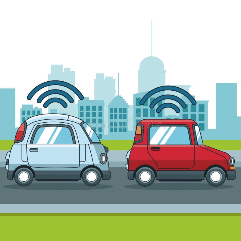 Car gps tracker technology stock vector. Illustration of person - 108592599