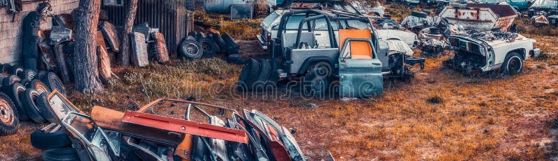 Electric car graveyard - lokisea