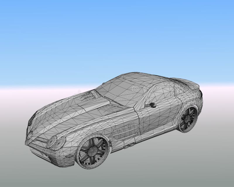 Grid car stock illustration. Illustration of design, automobile - 11532387