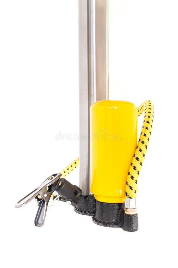 Car hand air pump. stock image. Image of rubber, isolated - 94919389
