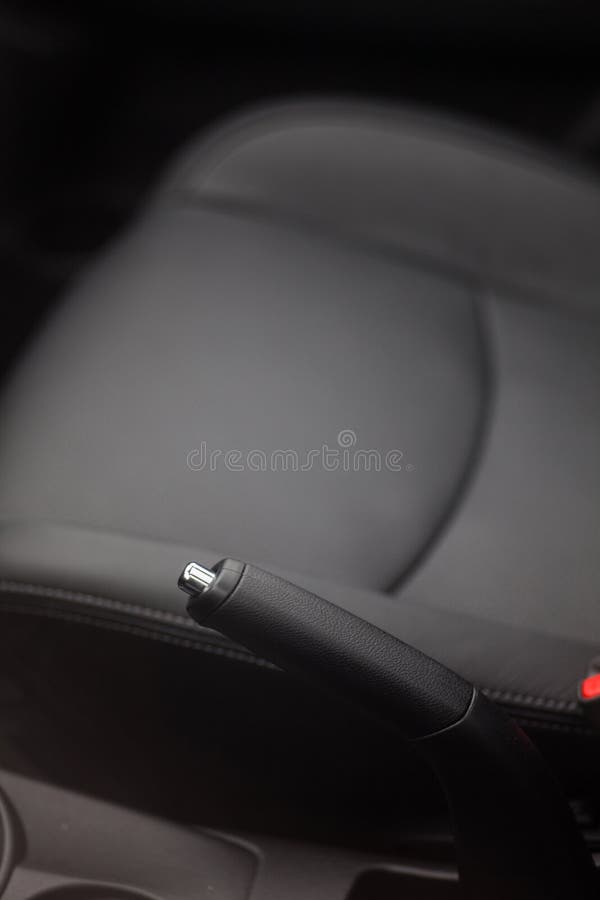 Car hand brake stock image. Image of hand, detail, automobile - 71897157