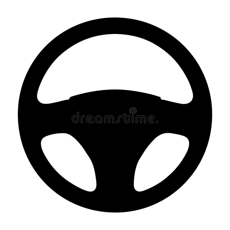 A Car Handle Black Isolated Silhouette Vector Icon Stock Illustration ...