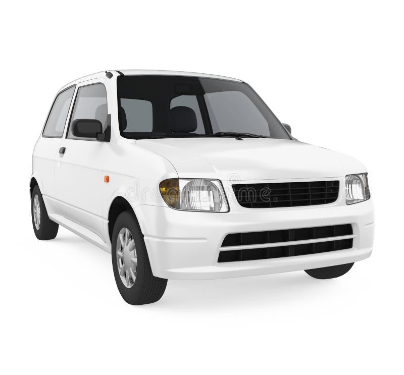 Car Hatchback Isolated stock illustration. Illustration of model ...