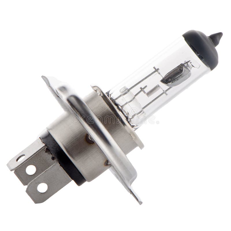 A Car Headlight Bulb stock photo. Image of wire, accessory - 17113488