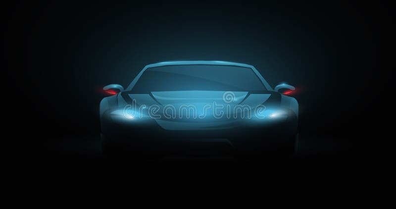 Dark Headlight Garage Background Stock Illustrations – 192 Dark ...