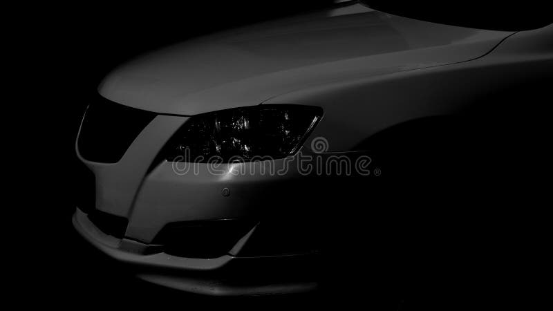 Car Headlight. - Light and Shadow Stock Image - Image of style ...