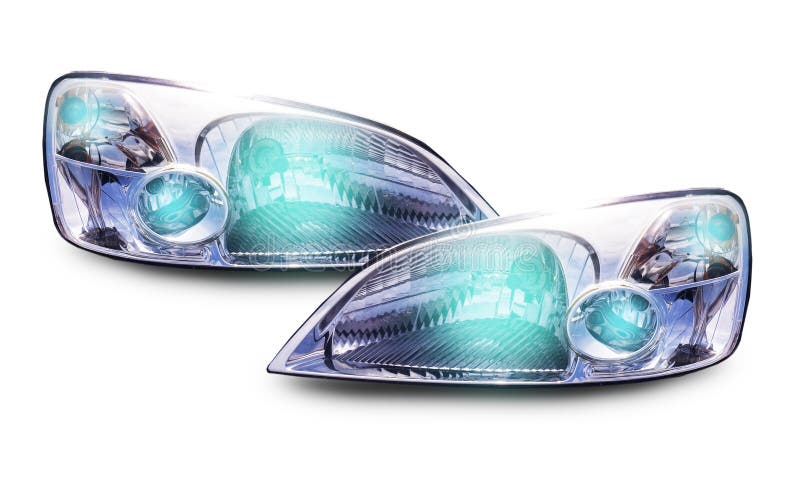 Car Headlight System, Led Technology, Spare Parts Clipping Part Stock ...