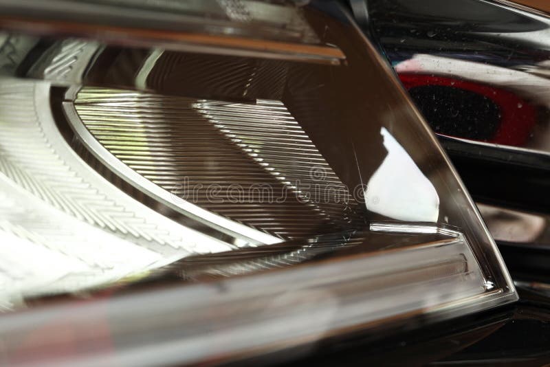 Car headlight system. stock image. Image of idea, concept - 104674523