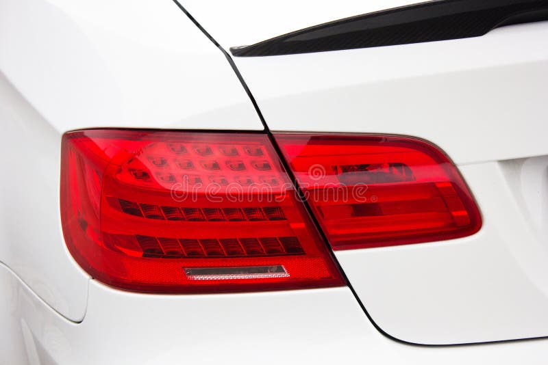 Car Headlights. Luxury Headlights Stock Image - Image of classical ...