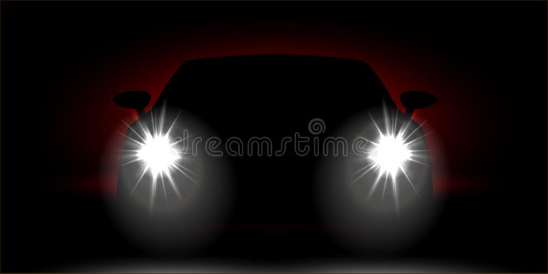 Truck Headlights Clipart