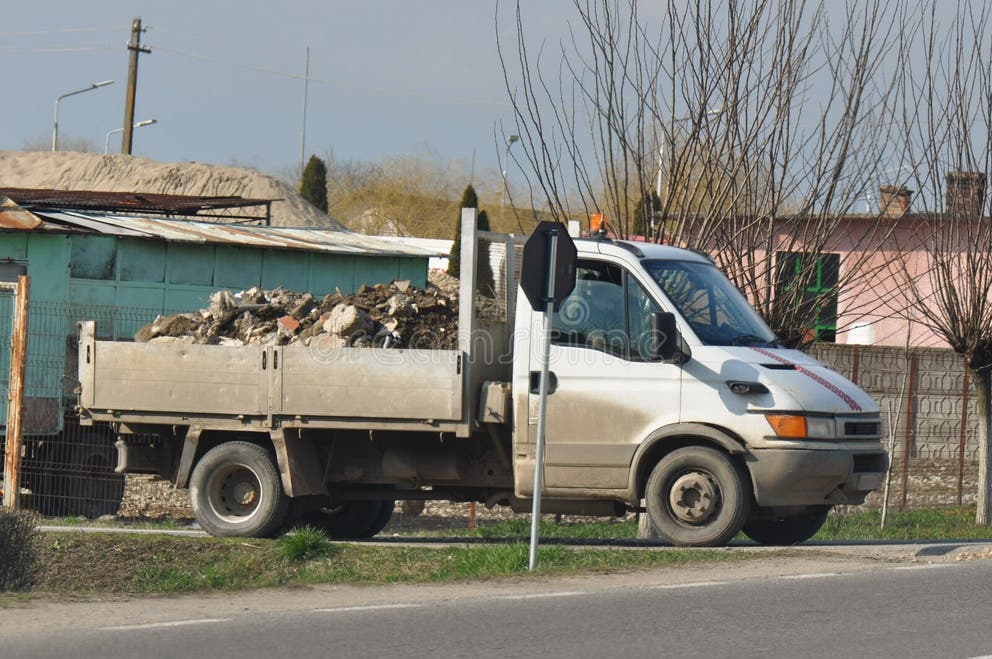 Transportation of Heavy Load Stock Photo - Image of heavy, factory ...