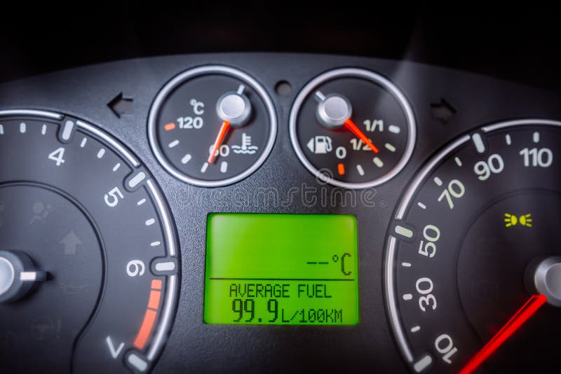 Car high fuel consumption stock image. Image of refueling - 86799639