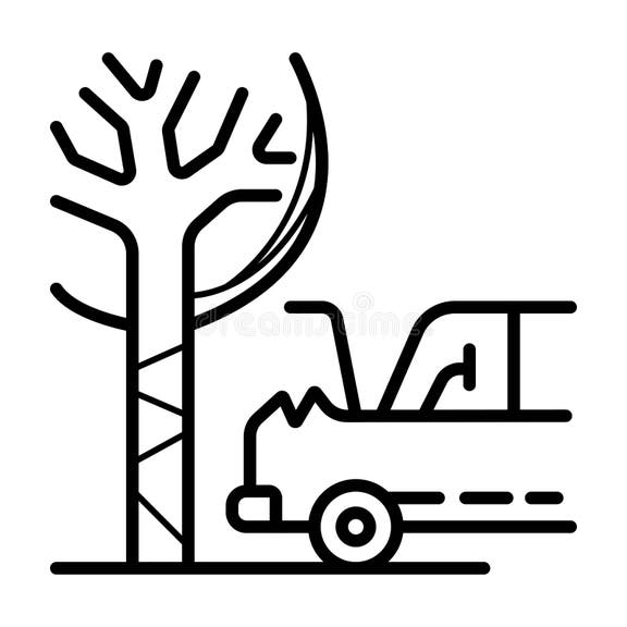 Car Hit Tree Stock Illustrations – 186 Car Hit Tree Stock Illustrations ...