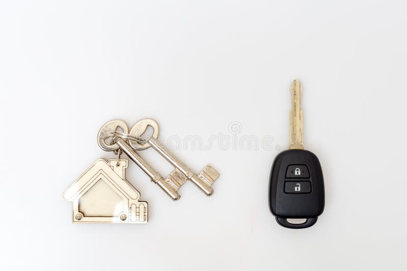 Car and House Keys on Table. Concept of Success Stock Photo - Image of ...