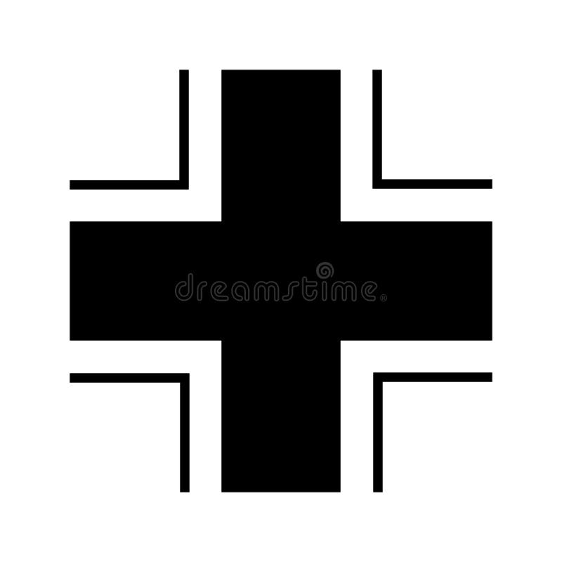 GERMAN CROSS stock vector. Illustration of iron, christian - 9770416