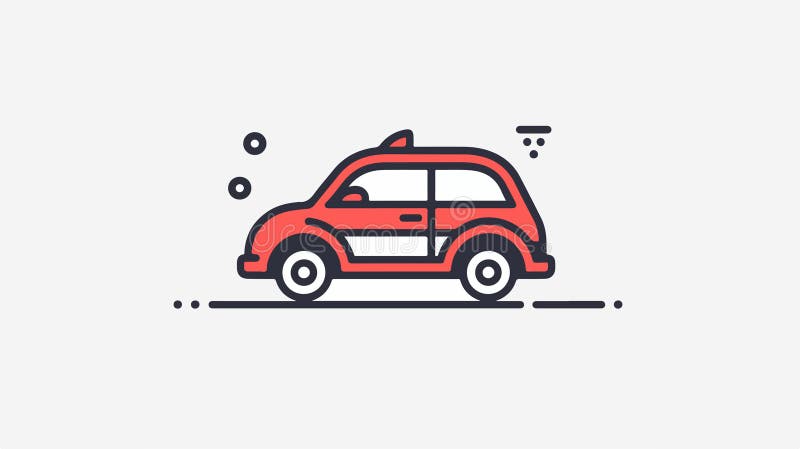 Modern Car Icon for Action Plan Strategies and Business Growth Stock ...