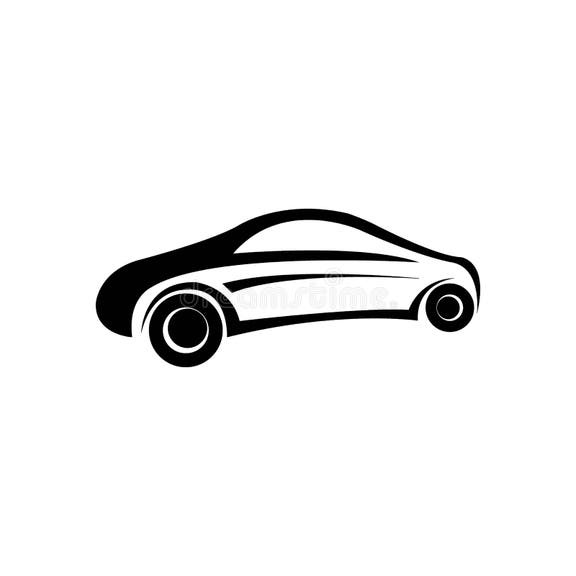 Car Icon Logo Vector Design Template Stock Vector - Illustration of ...