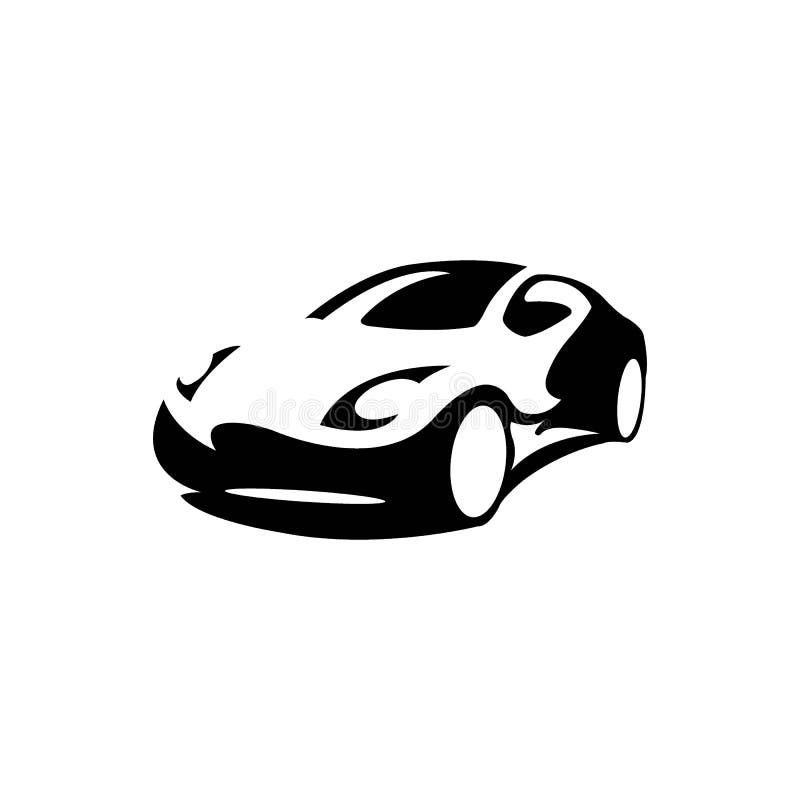 Car Icon Logo Vector Design Template Stock Vector - Illustration of ...