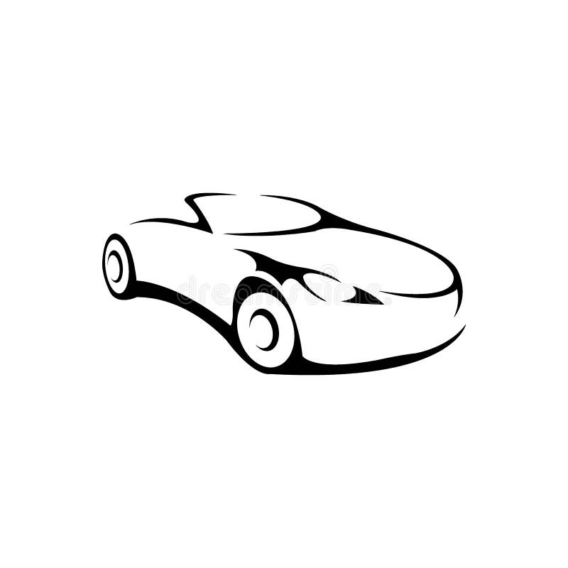 Car Icon Logo Vector Design Template Stock Illustration - Illustration ...